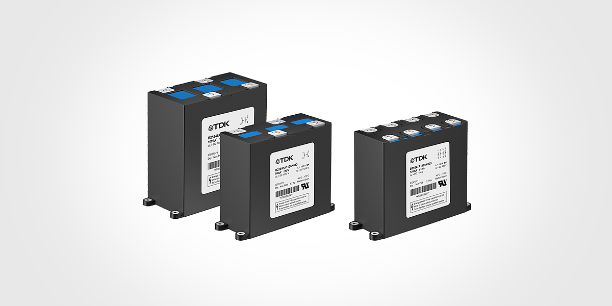 Product catalog: Power Capacitors for DC link | TDK Electronics - TDK ...