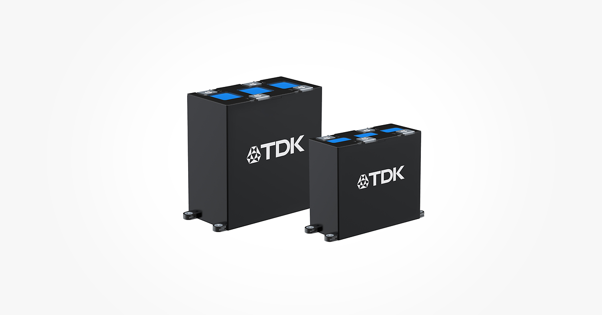 Power capacitors: TDK releases ModCapTM | TDK Electronics - TDK Europe