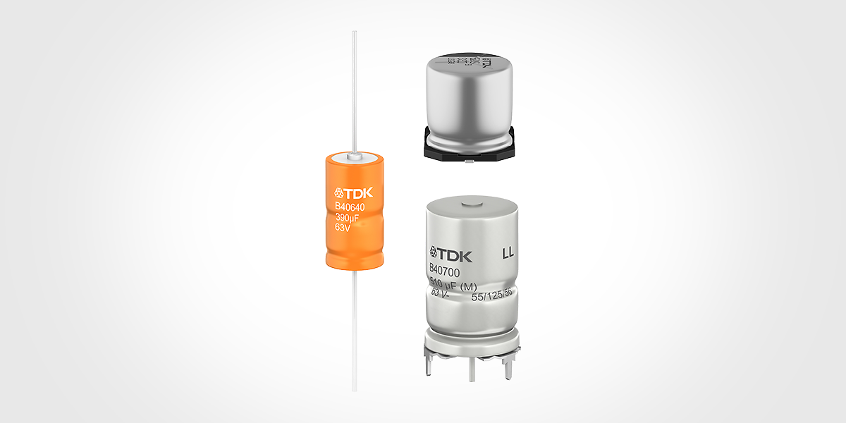 Product catalog: Aluminum Electrolytic Capacitors | TDK Electronics ...