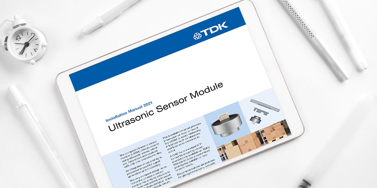 Product catalog: Ultrasonic sensor module | TDK Electronics - TDK Europe