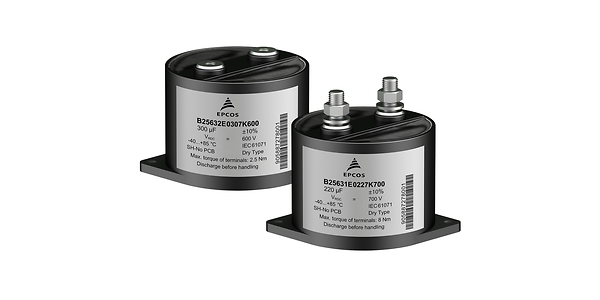 New DC link capacitors with exceptionally low ESL | TDK Electronics ...