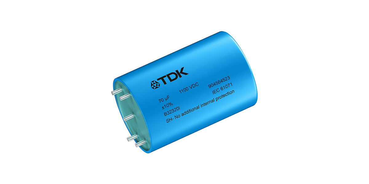 New DC link capacitors with exceptionally low ESL | TDK Electronics ...
