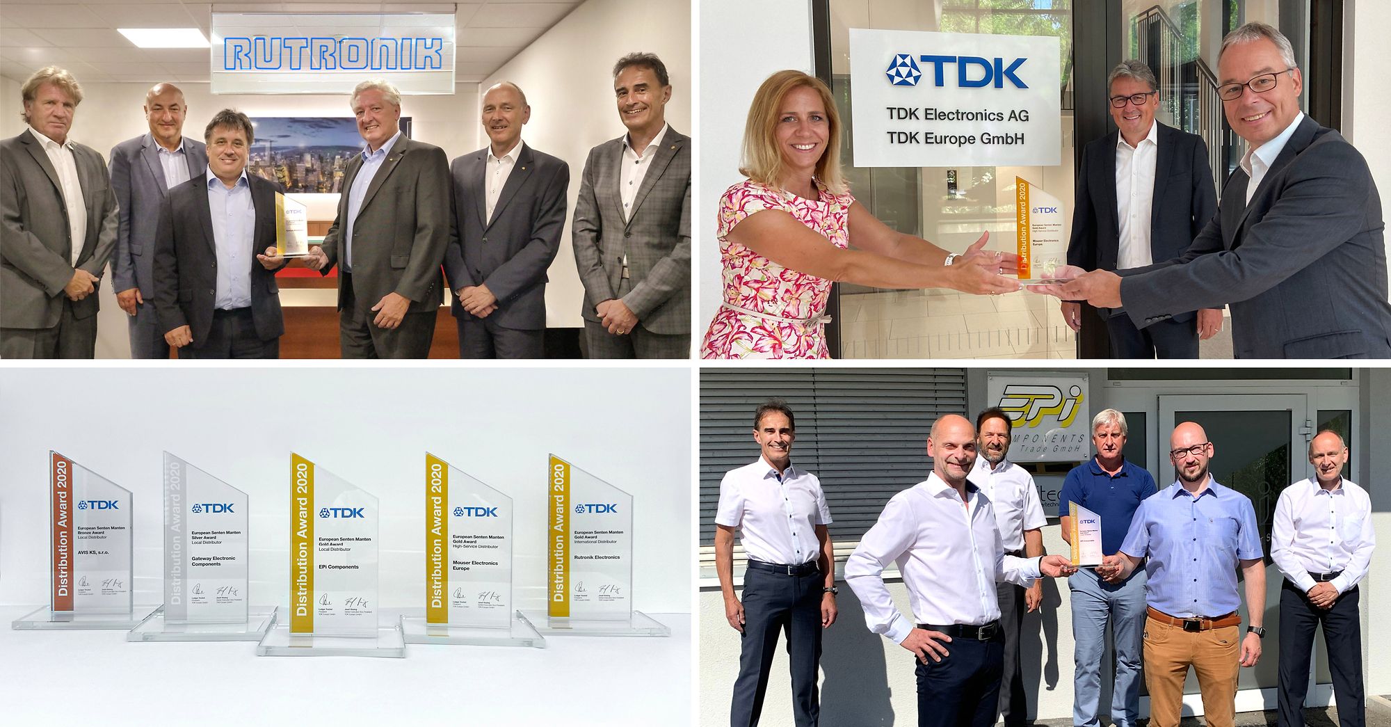 TDK honors its distribution partners in Europe | TDK Electronics - TDK ...
