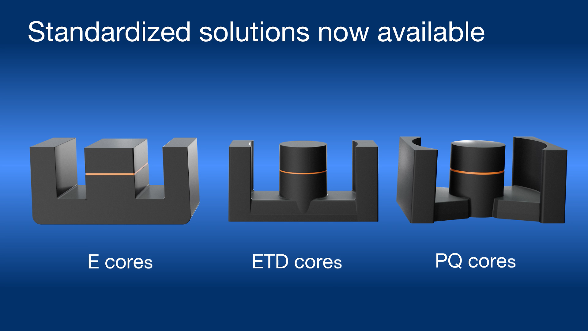 Cores with distributed Air Gaps | TDK Electronics - TDK Europe
