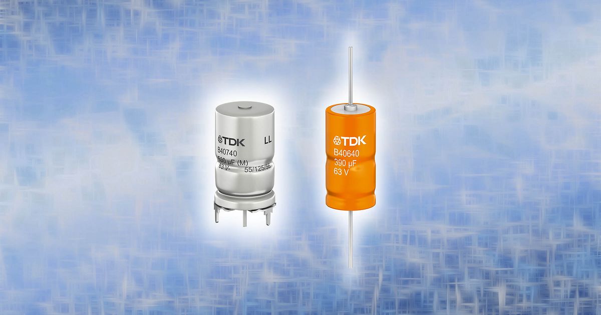 Hybrid polymer capacitors | TDK Electronics - TDK Europe