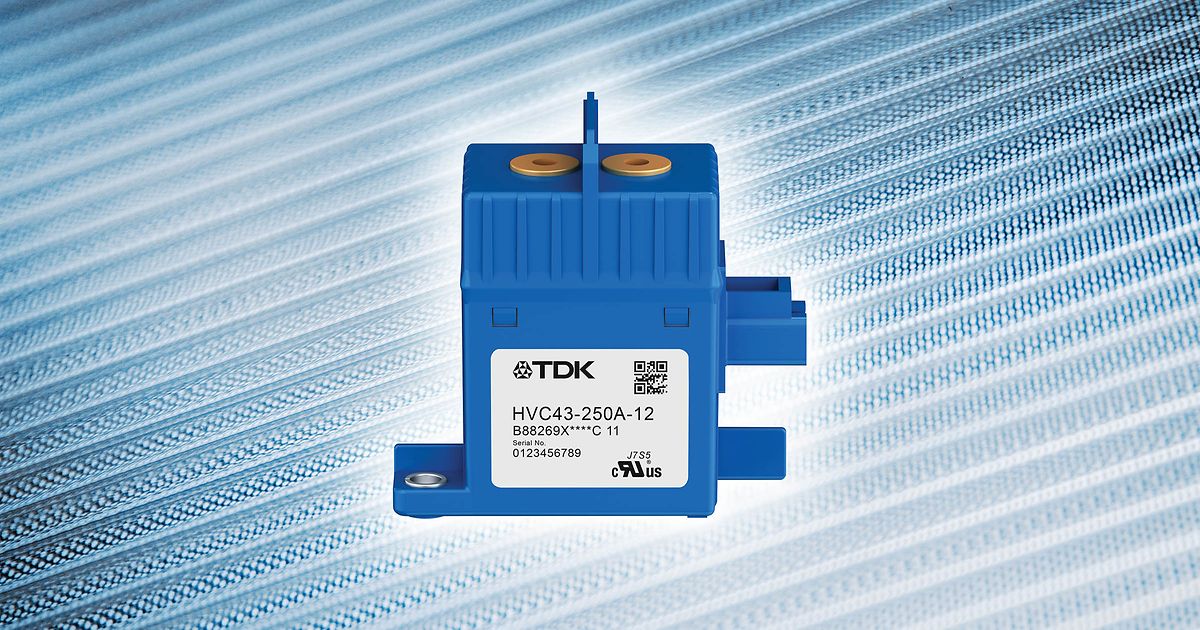 High-voltage contactors | TDK Electronics - TDK Europe