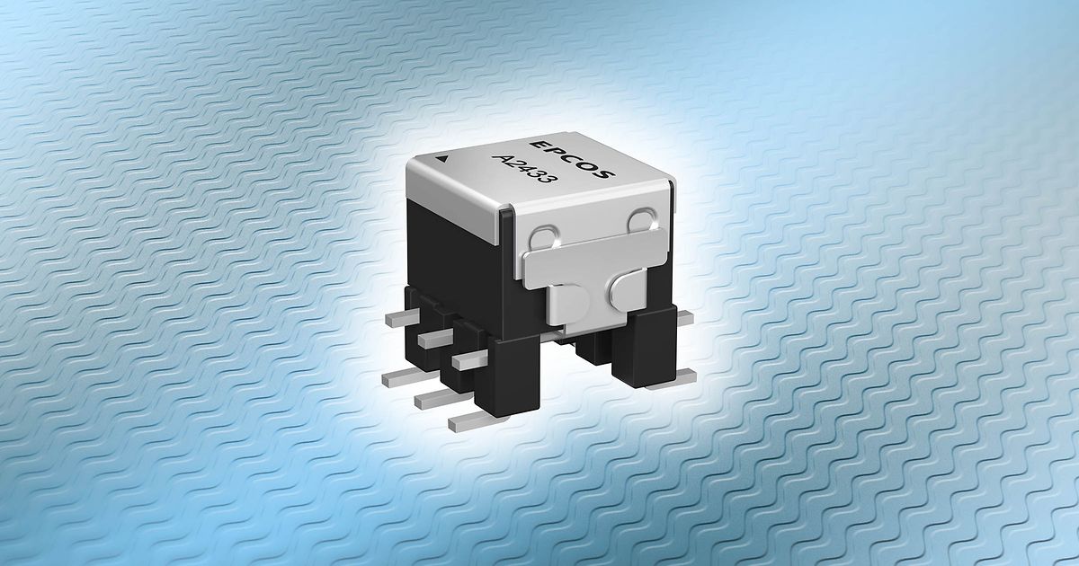 Compact transformers with EP 6 cores | TDK Electronics - TDK Europe