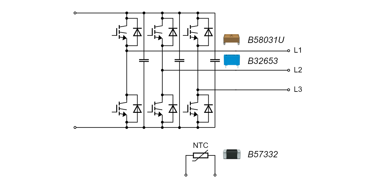 Infineon REF‑22K‑GPD-INV-EASY3B | TDK Electronics - TDK Europe