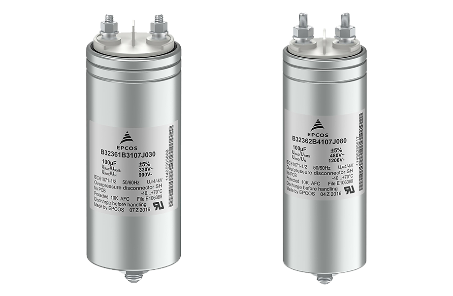 Product catalog: Power Capacitors (MKP) for AC Filtering | TDK ...