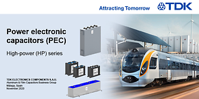 Product catalog: Power capacitors | TDK Electronics - TDK Europe
