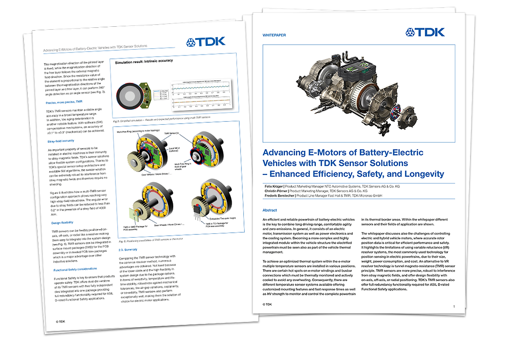 Boost your e‑motor | TDK Electronics - TDK Europe