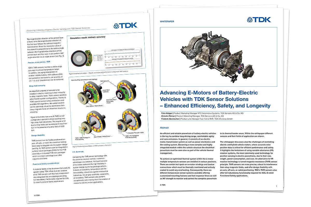 Boost your e‑motor | TDK Electronics - TDK Europe