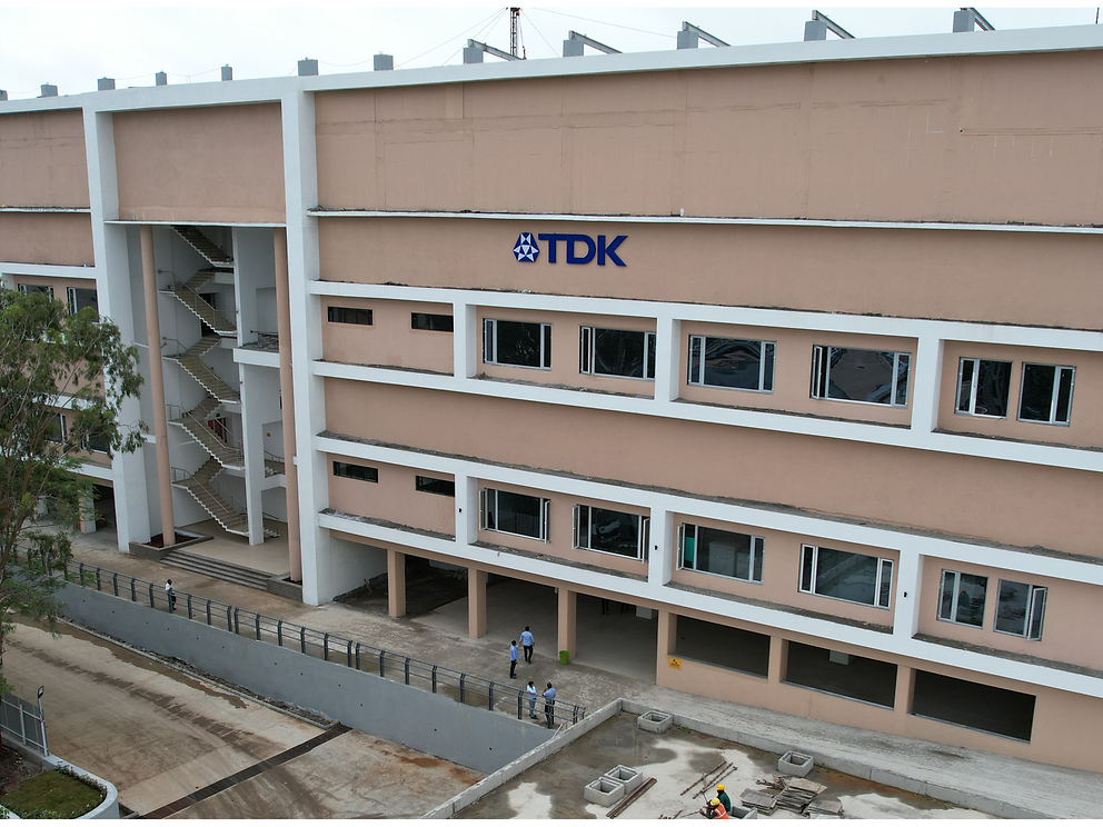 New building at TEG Nashik site | TDK Electronics - TDK Europe