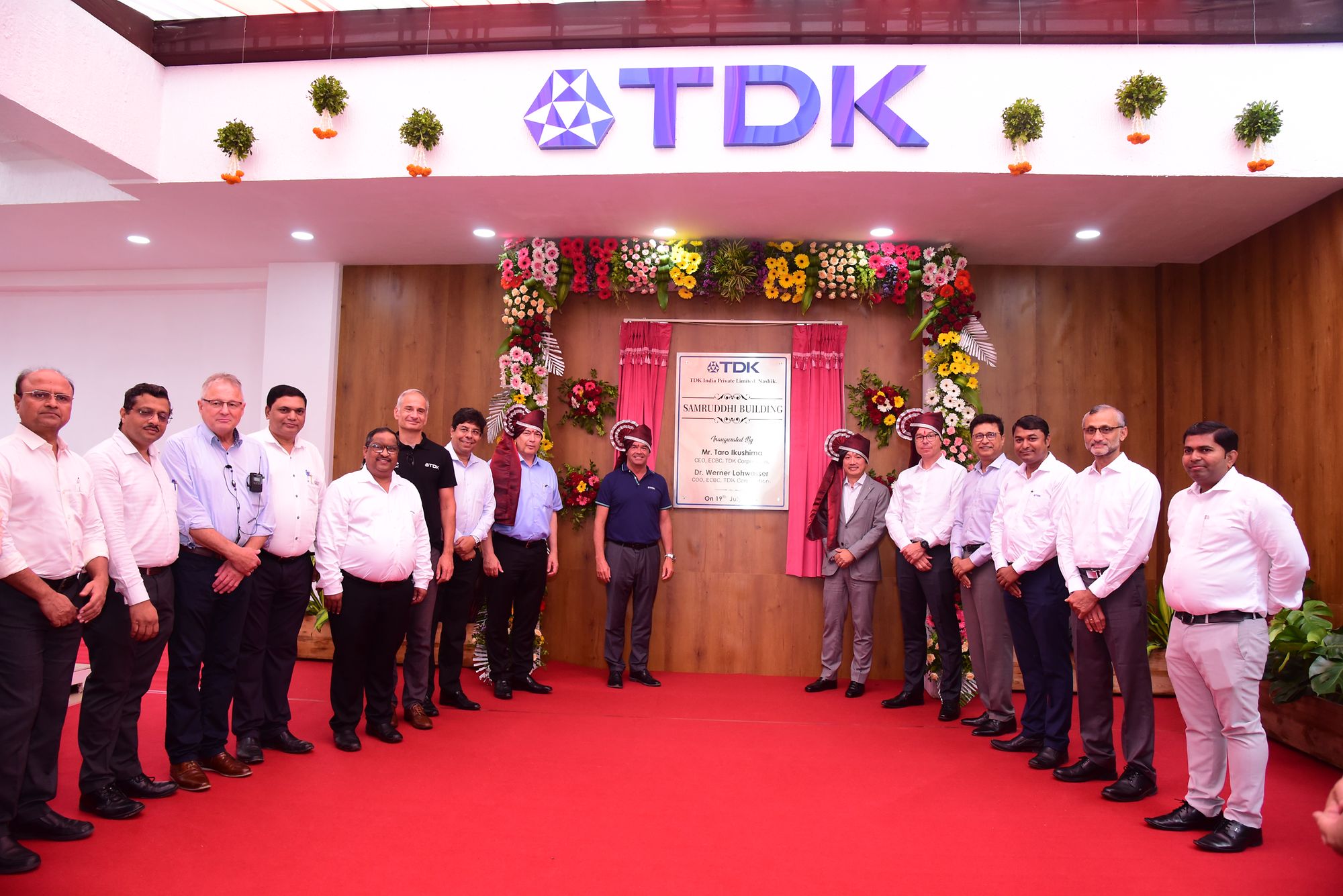 New building at TEG Nashik site | TDK Electronics - TDK Europe