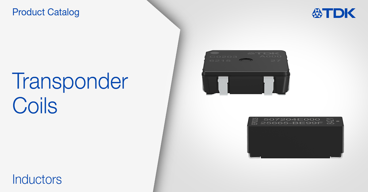 Product catalog: Transponder coils | TDK Electronics - TDK Europe