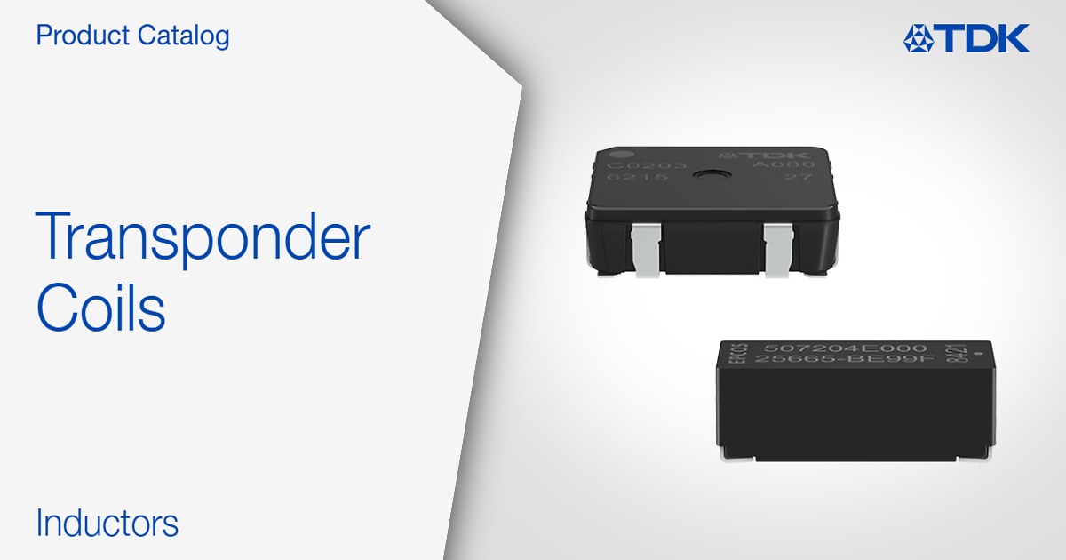 Product catalog: Transponder coils | TDK Electronics - TDK Europe