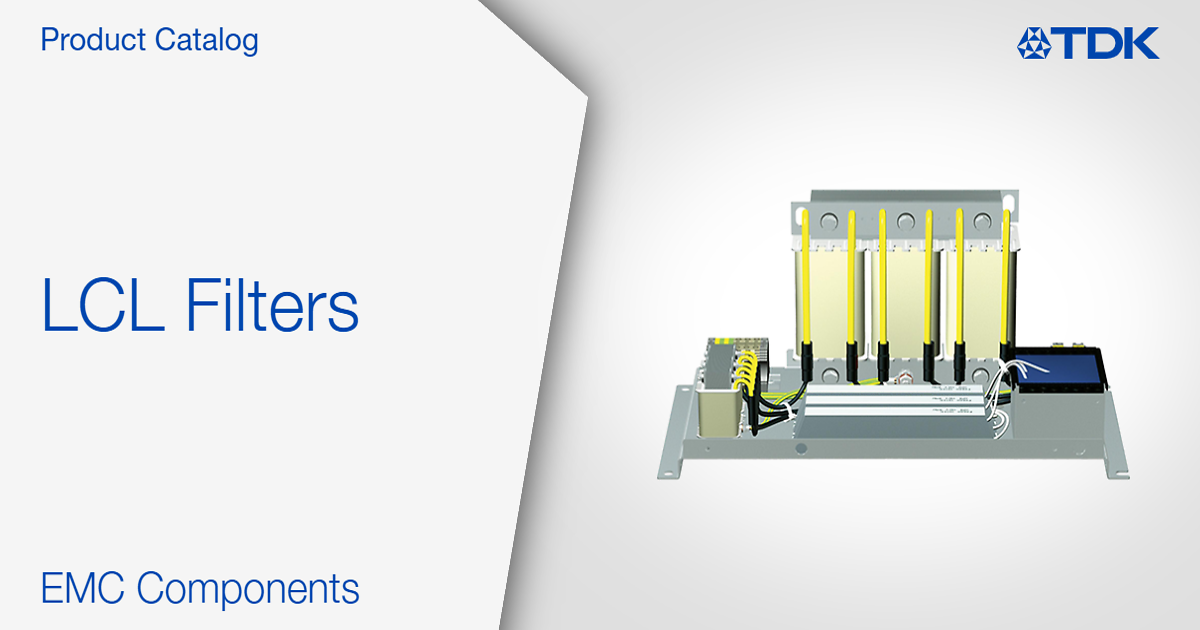 Product catalog: LCL filters | TDK Electronics - TDK Europe
