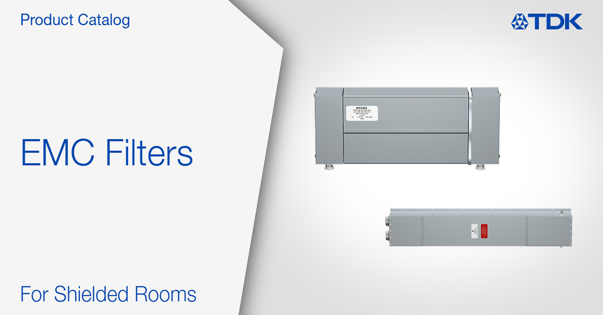EMC filters for shielded rooms | TDK Electronics - TDK Europe
