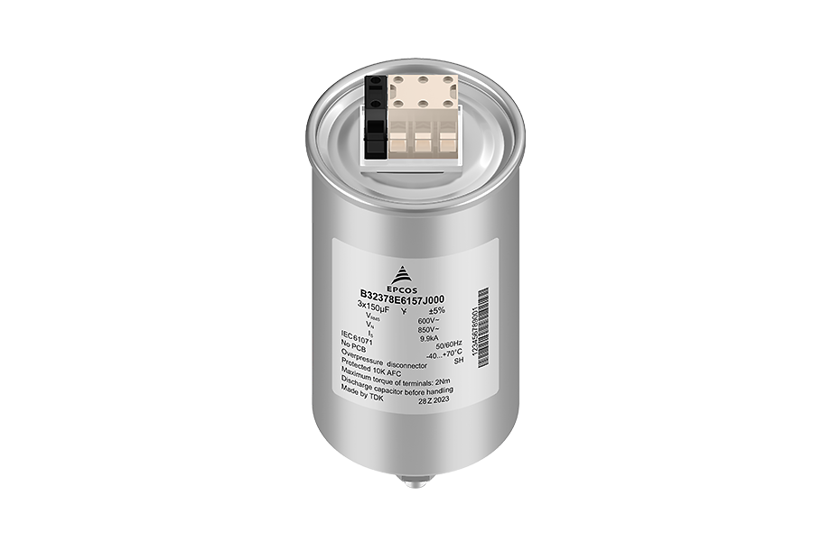 Product catalog: Power Capacitors (MKP) for AC Filtering | TDK ...