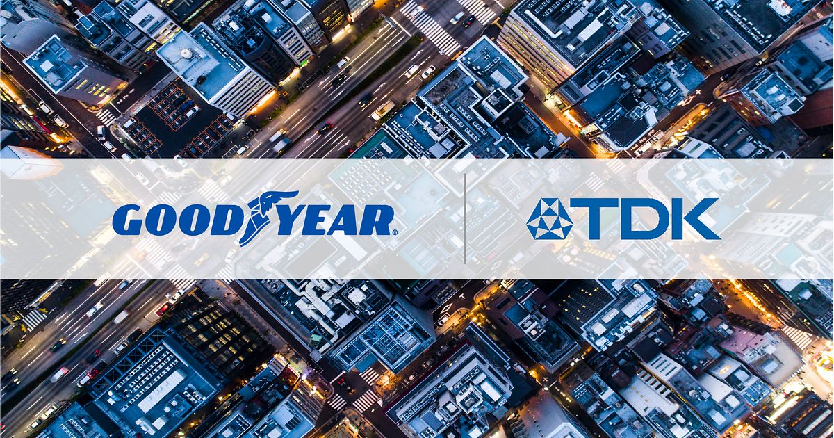 TDK and Goodyear announce collaboration to advance tire intelligence ...