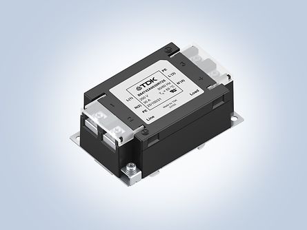 Single-phase EMI filters for DIN rail | TDK Electronics - TDK Europe