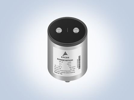 TDK offers DC link capacitors for +105 °C | TDK Electronics - TDK Europe