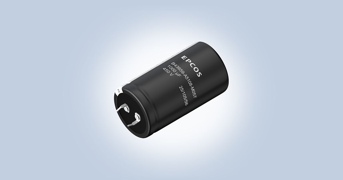 Snap-in capacitors with increased compactness for general-purpose ...