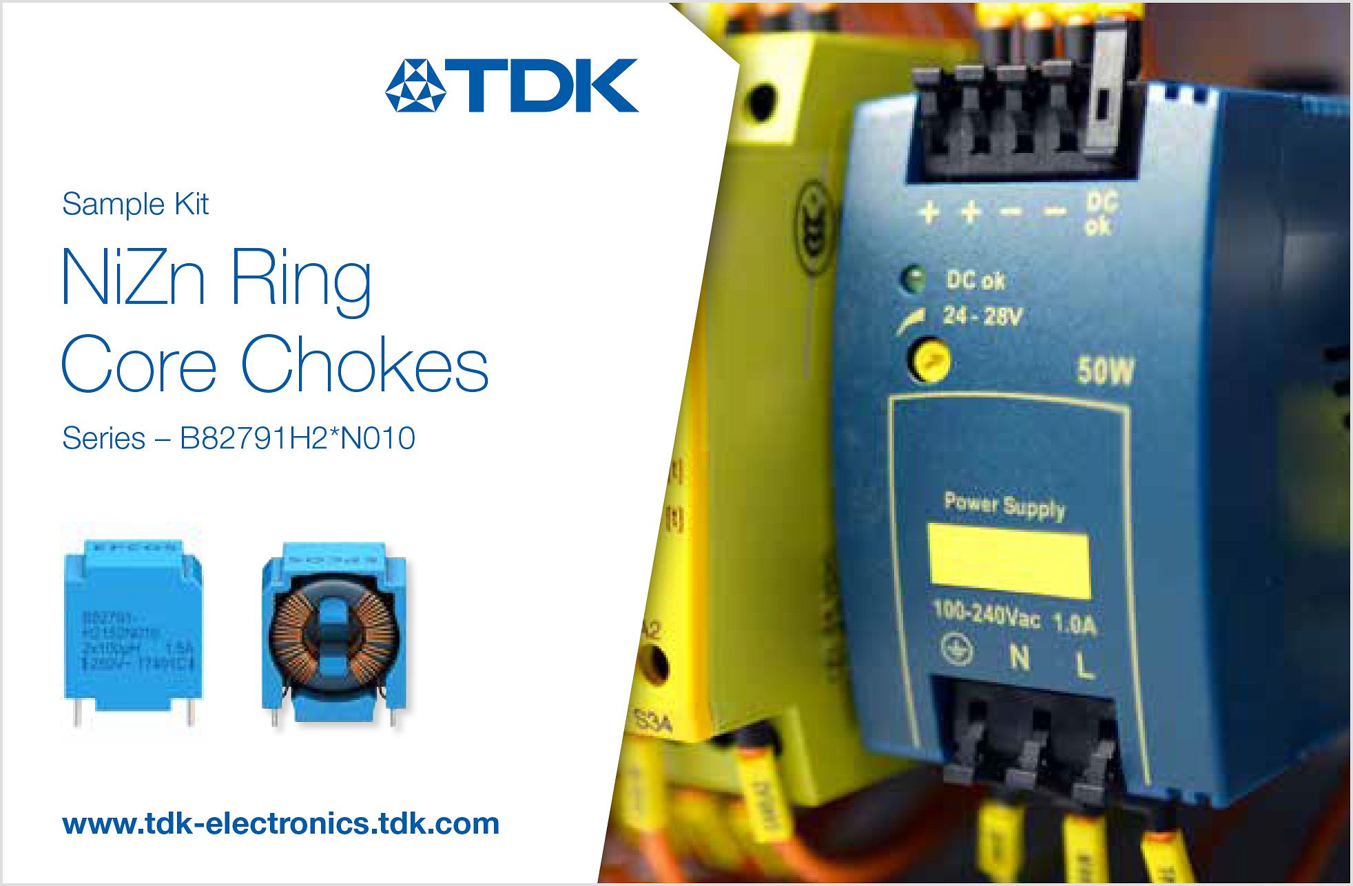 Musterkit: NiZn Ring Core Chokes: Series B82791H2*N010 | TDK ...