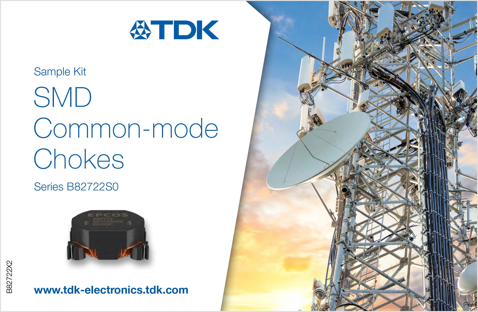 SMD Common-mode Chokes - Series B82721S0 | TDK Electronics - TDK Europe