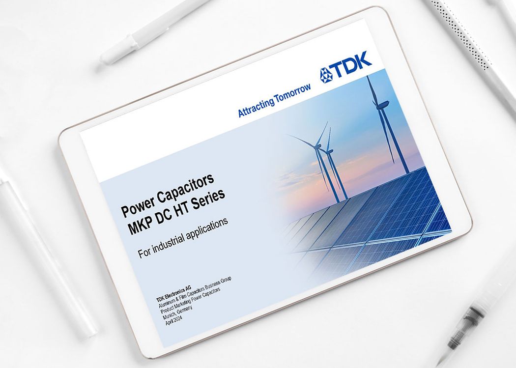 MKP DC Resin Top HT 105 °C | TDK Electronics - TDK Europe