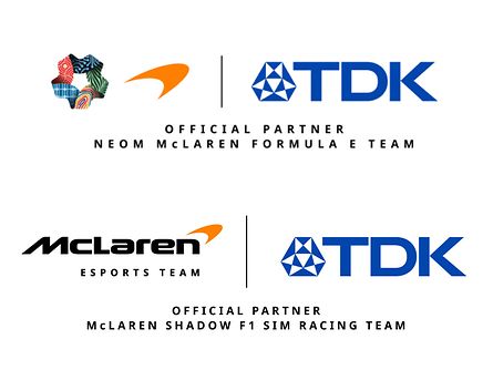 NEOM McLaren Formula E チーム及びMcLaren Shadow F1 Sim Racing チームと戦略的技術提携を締結 | TDK Electronics AG