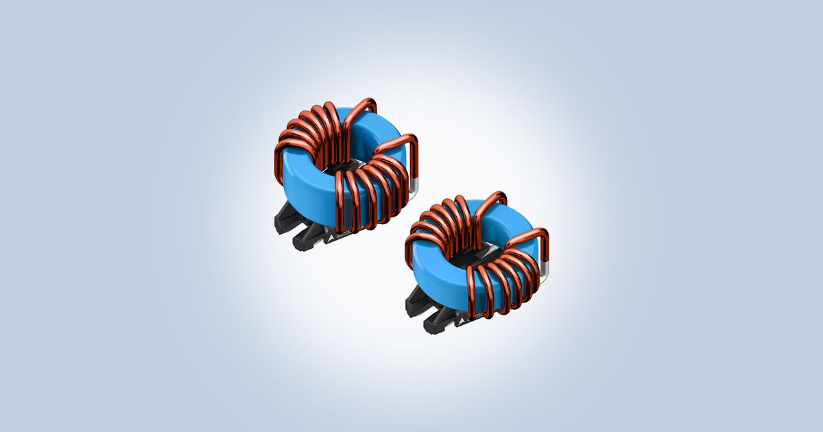 SurfIND, SMD common-mode chokes for rated currents of up to 36 A at ...