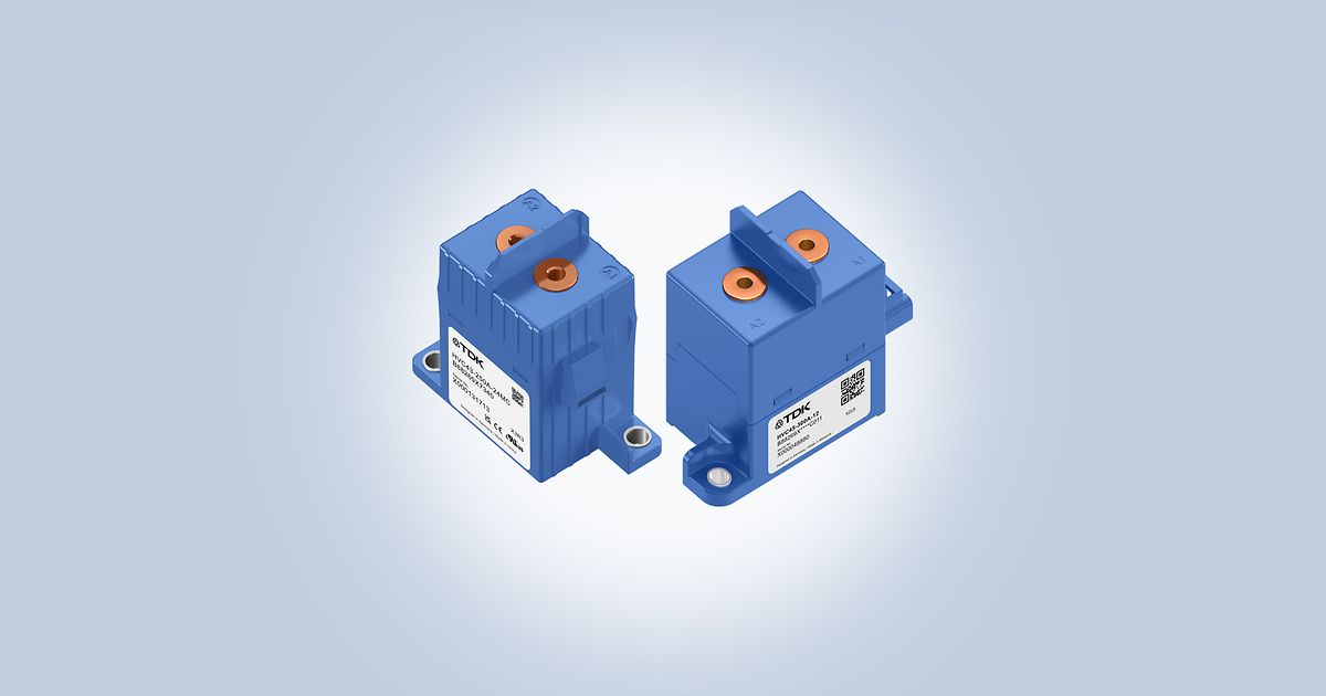 High-voltage contactors | TDK Electronics - TDK Europe