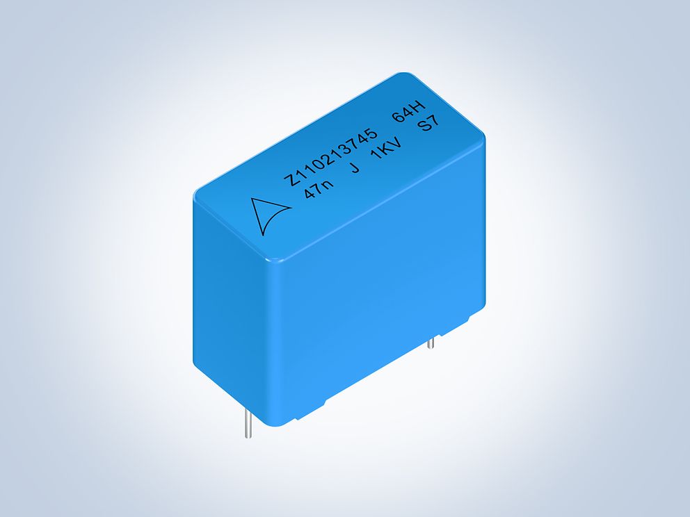 Compact double-sided metallized polypropylene film capacitors | TDK ...