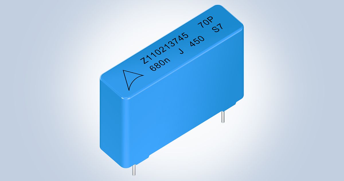 TDK presents ultra-small PFC capacitors | TDK Electronics - TDK Europe