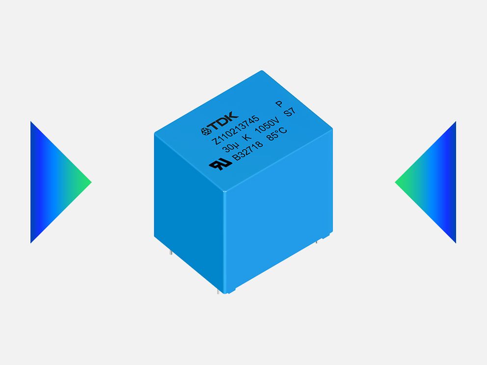 DC link capacitors for up to +125 °C | TDK Electronics - TDK Europe