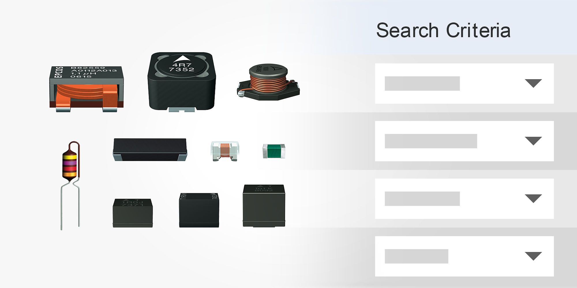 Product search | TDK Electronics - TDK Europe