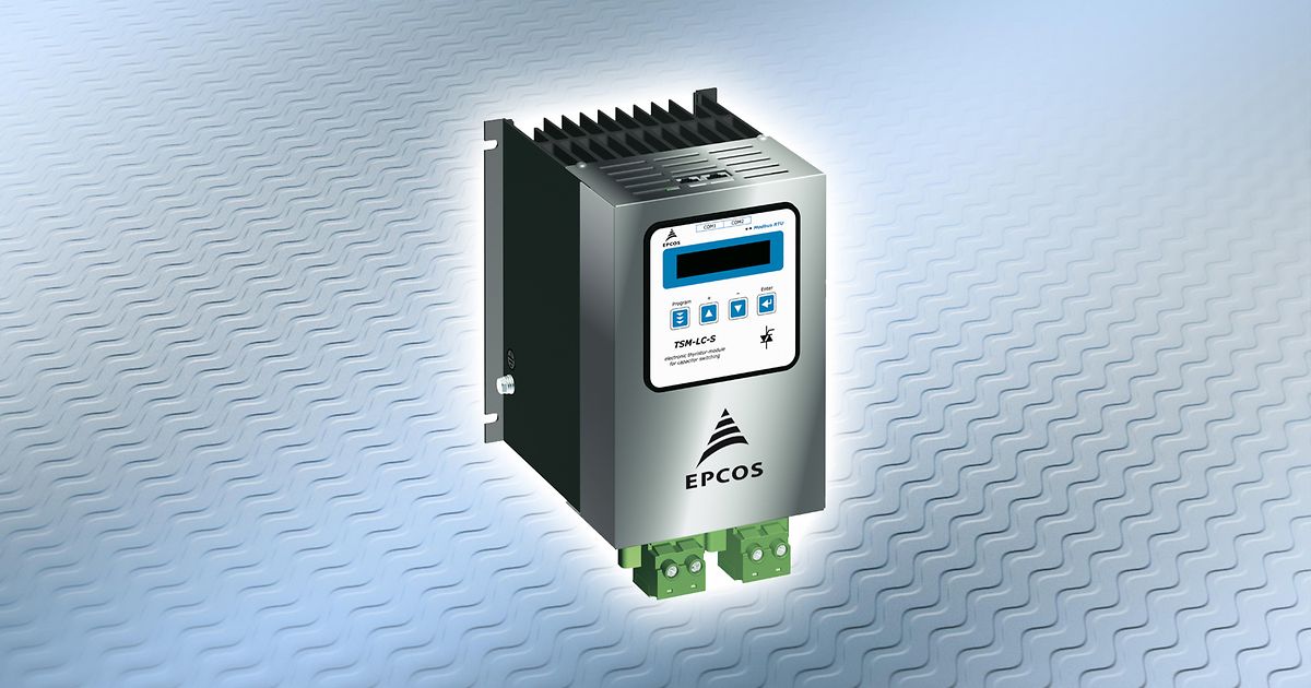 High-performance thyristor module with data logging | TDK Electronics ...